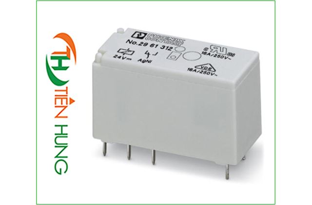 LÕI RƠ LE PLC PHOENIX CONTACT REL-MR- 24DC/21HC - 2961312, SINGLE RELAY ...