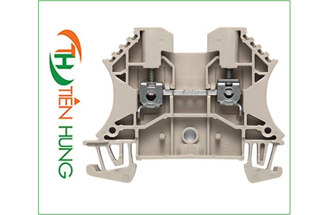 CẦU ĐẤU DÂY CHO DÂY 6mm2 WDU 6 - 1020200000, HÀNG KẸP ÁP WDU 6 ...