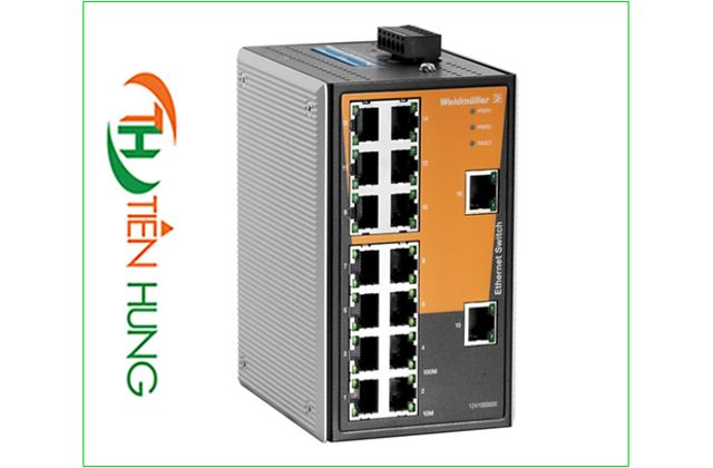 BỘ SWITCH MẠNG WEIDMULLER 16 CỔNG RJ45 LOẠI UNMANAGED 1241000000 - IE ...